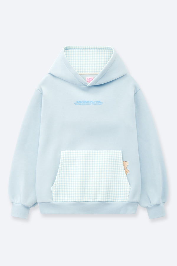 GRATITUDE EDITION POWDER BLUE HOODIE