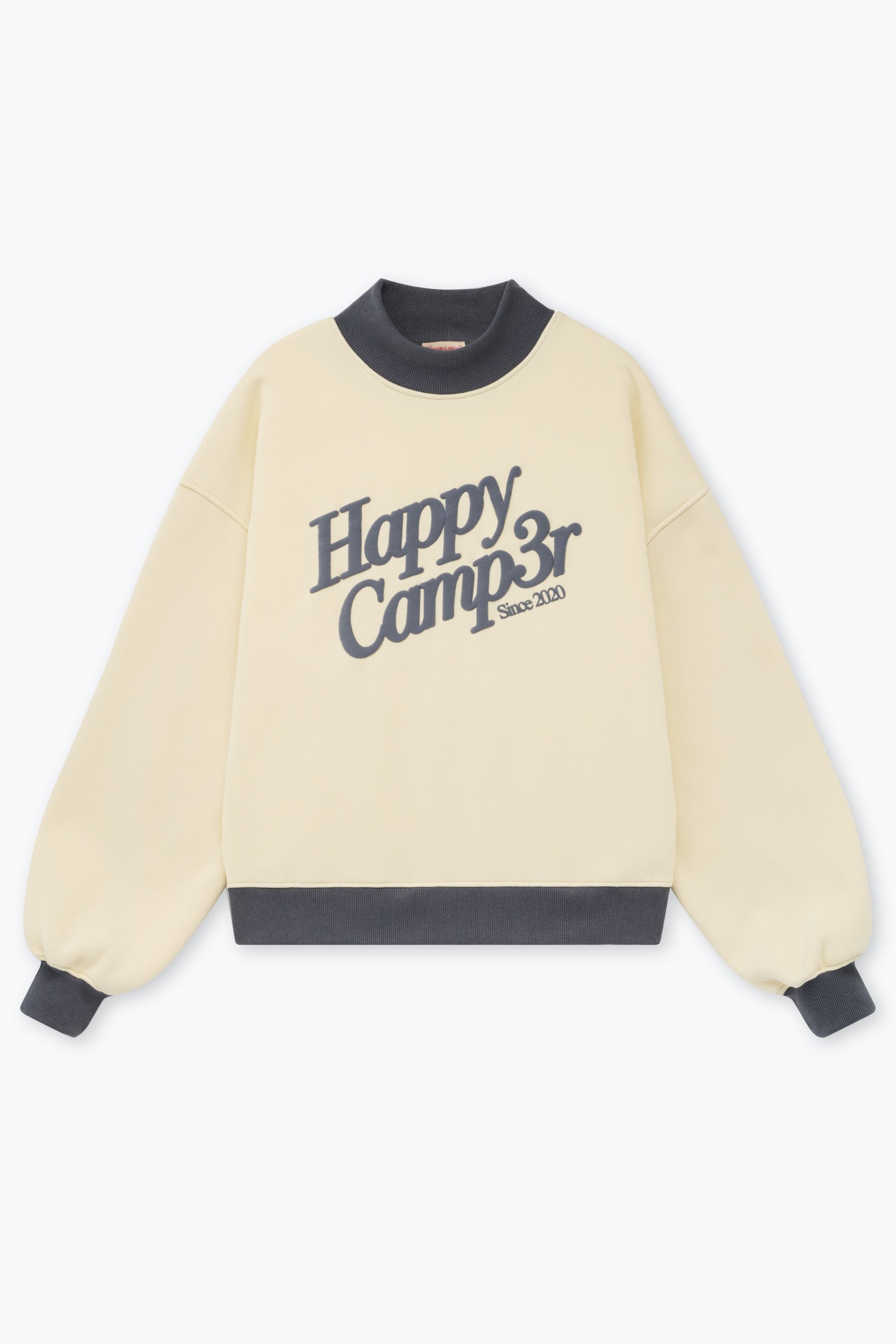 Puff Series Mockneck - Cream